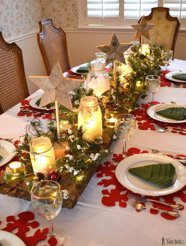 55 Gorgeous Christmas Table Setting Ideas Design Swan