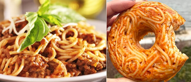 SPAGHETTI donuts? Do You Want to Give it a Try - Design Swan