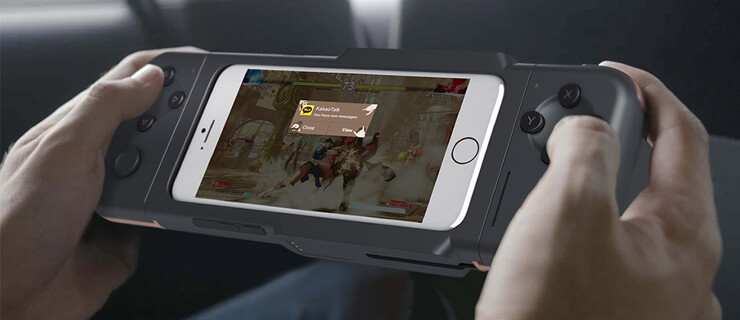 A Fully Portable and Ergonomic Mobile Gamepad Concept - Design Swan
