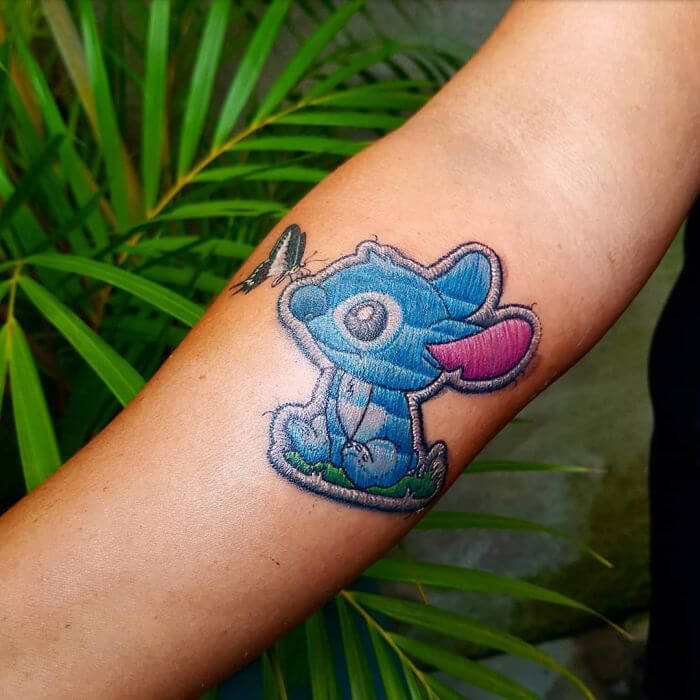 If Normal Tattoo Is Not Enough For You Try Embroidery Tattoos Design