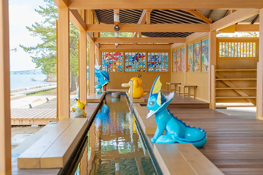 Wakura Pokémon Footbath: A Water-Type Retreat at Nanao Bay, Japan ...